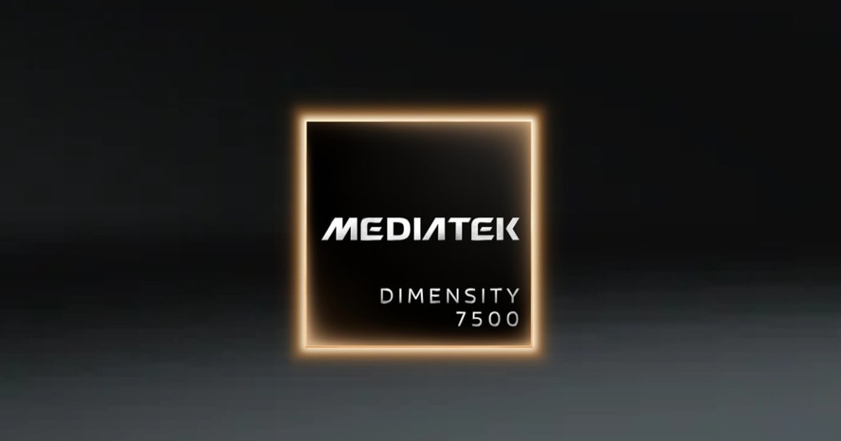 MediaTek ra mắt Dimensity 7500: Chip 4nm tối ưu AI và hiệu suất chơi ...