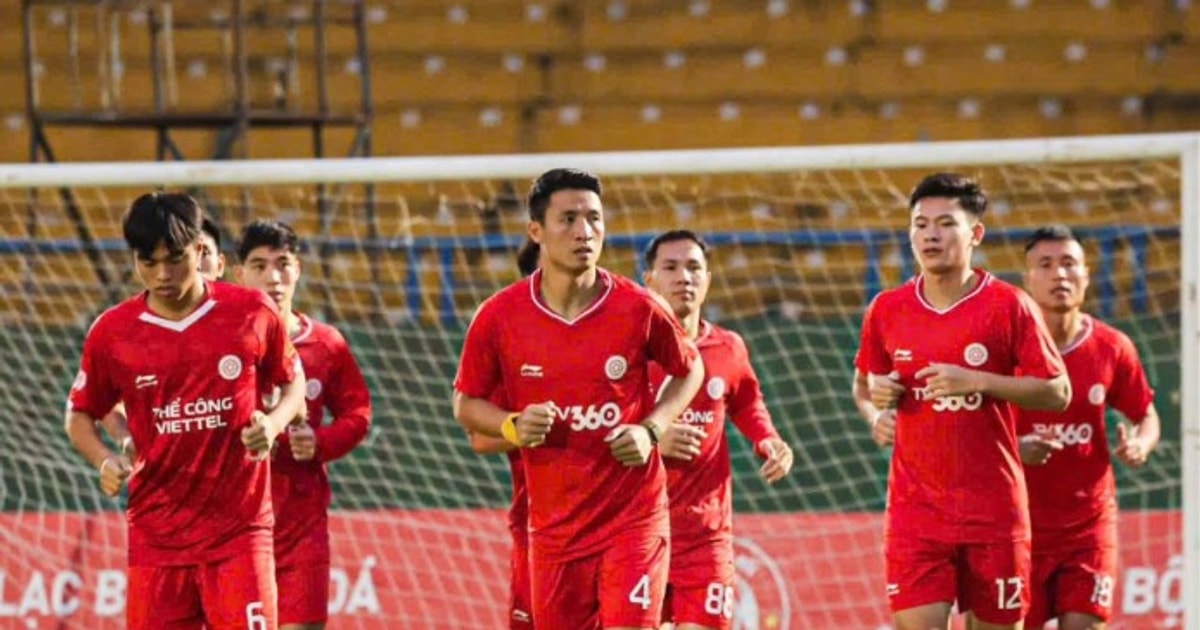 Thể Công Viettel đấu CAHN: Quyết tâm bảo vệ ngôi Á quân V-League