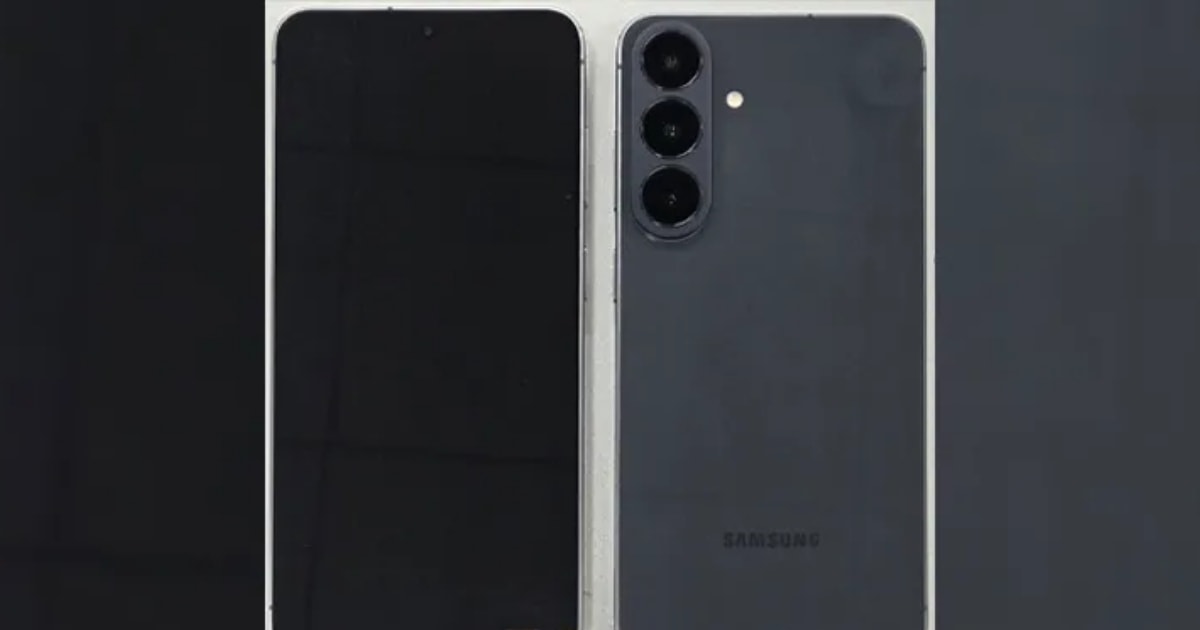 Samsung Galaxy S26 FE lộ diện thực tế: Cụm camera mới lạ và chip Exynos ...