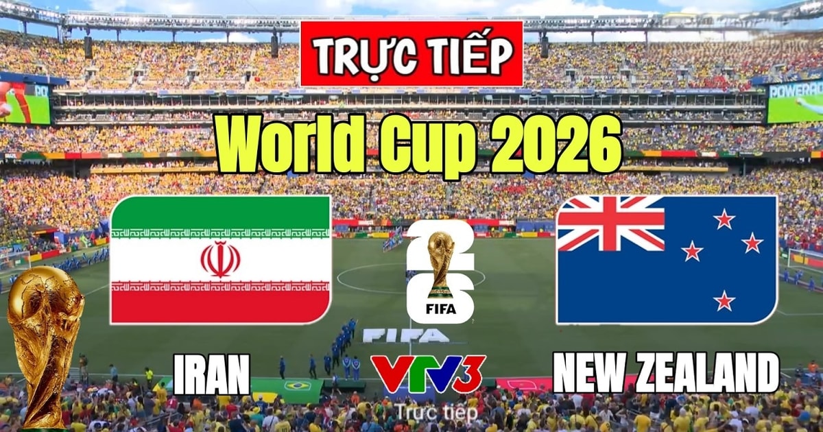 Trực tiếp tỉ số Iran 0-0 New Zealand: Đại diện châu Á chờ chiến thắng ...