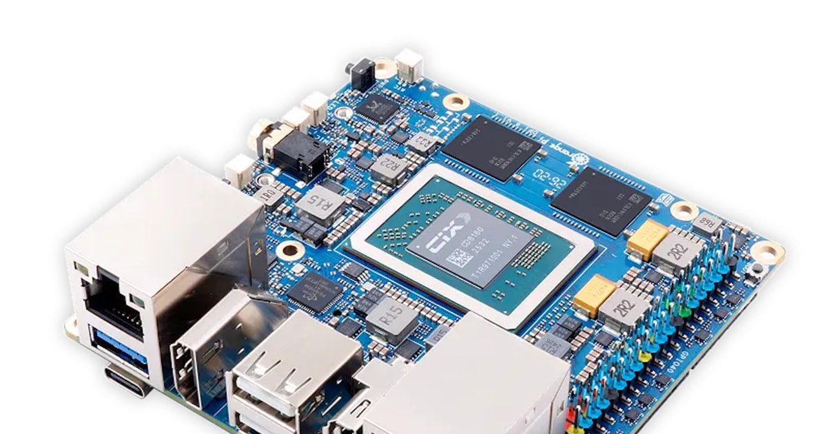 Orange Pi 6: Máy tính đơn chip sở hữu AI 45 TOPS và bộ nhớ LPDDR5 mạnh mẽ