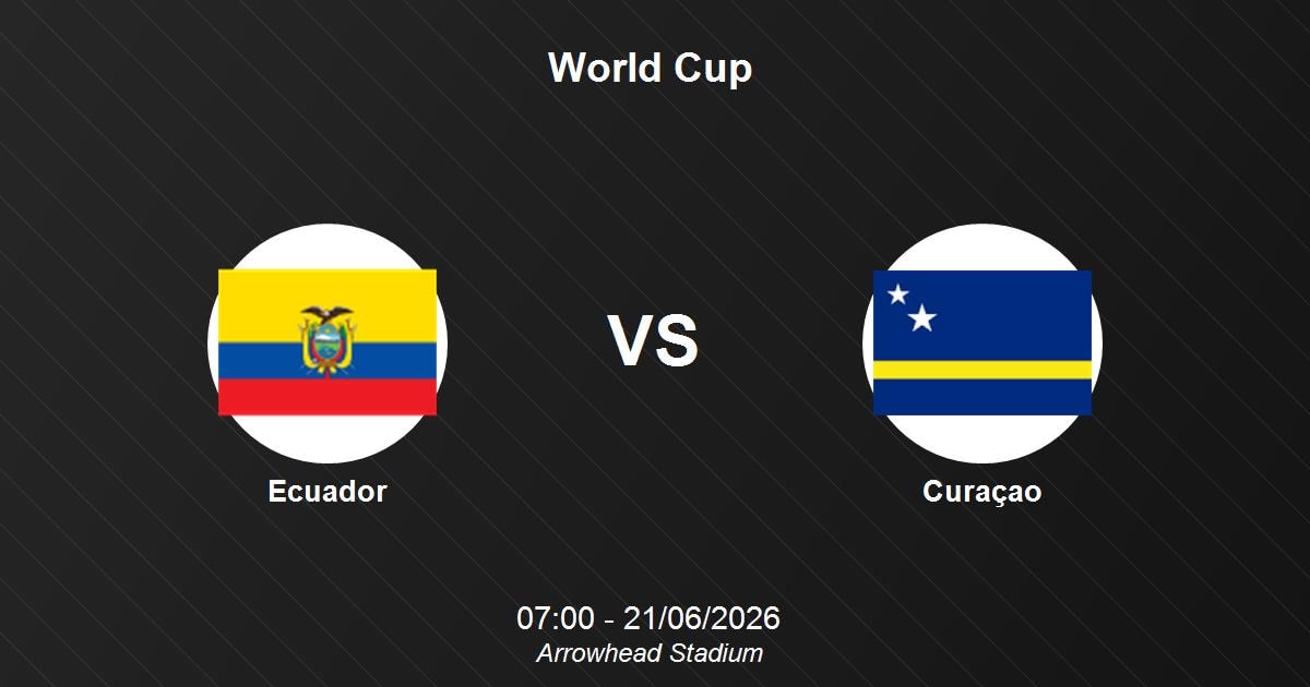 Ecuador 0-0 Curaçao: Hai đội chia điểm